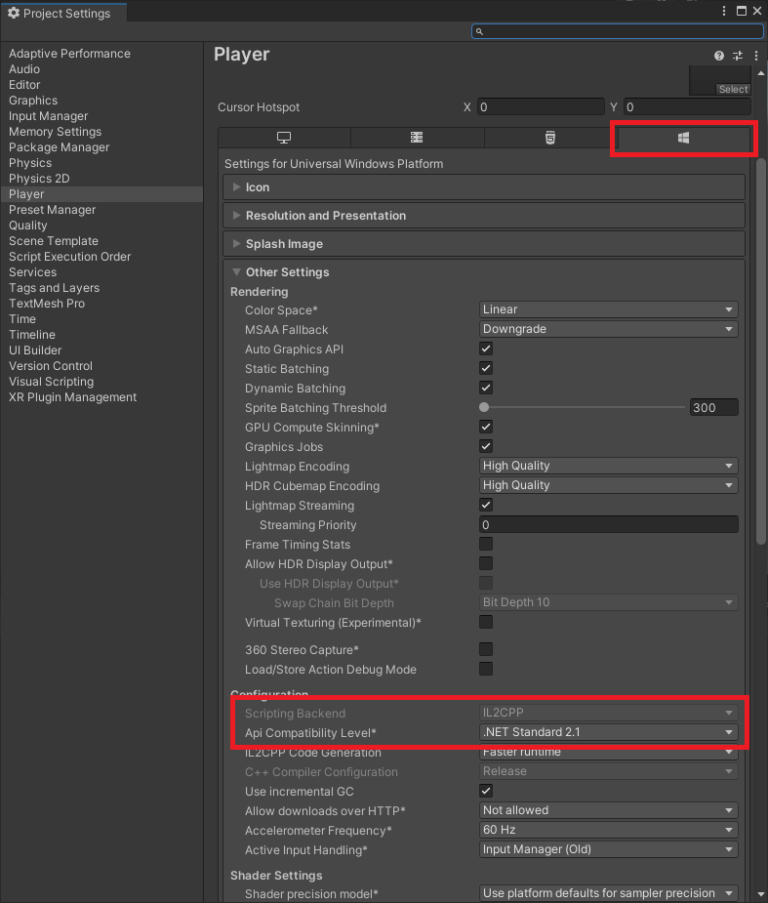 Unity UWP ことはじめ | ノイ工房